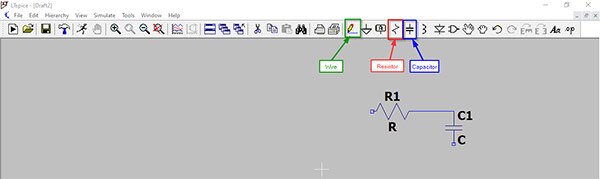 Visualizing RC Low-Pass Filter Frequency Response in LTspice